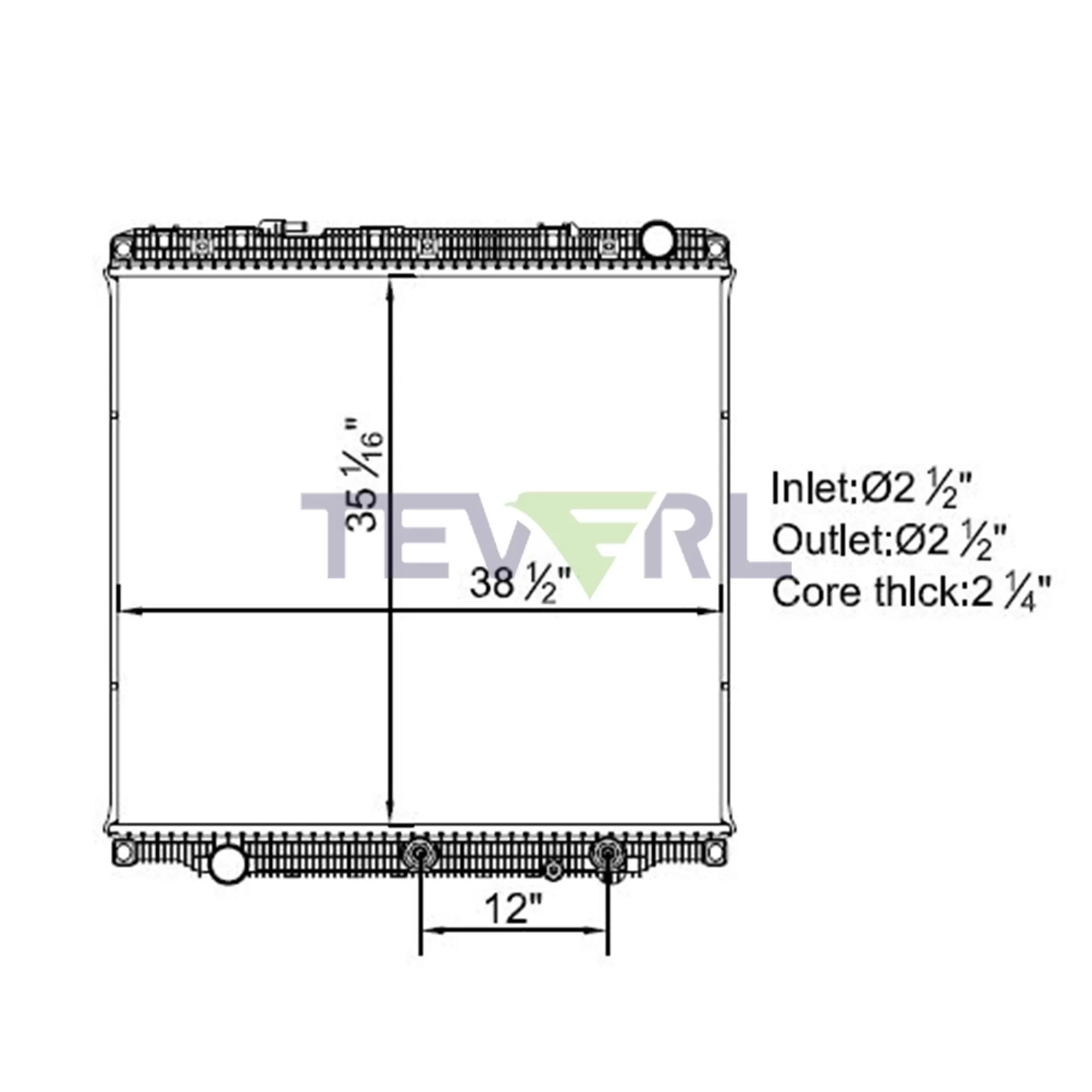 10101057 Freightliner Radiator Manufacturer
